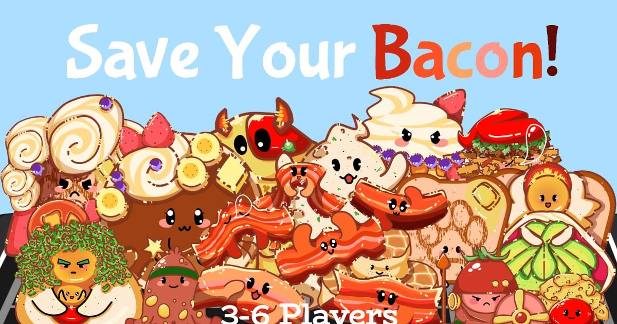 Save Your Bacon! | Board Game | BoardGameGeek