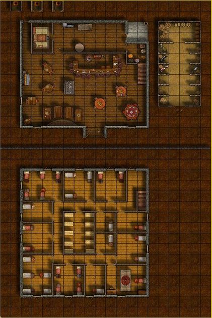 Inn/Tavern Battle Map | RPG Item | RPGGeek