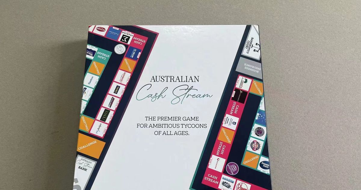 Australian Cash Stream Board Game | Board Game | BoardGameGeek