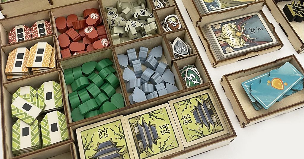 Bitoku: The GiftForge Insert | Board Game Accessory | BoardGameGeek