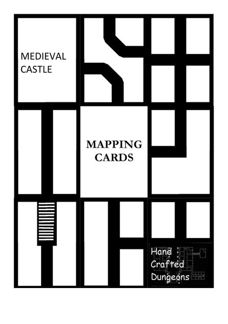 Mapping Cards: Medieval Castle | RPG Item | RPGGeek