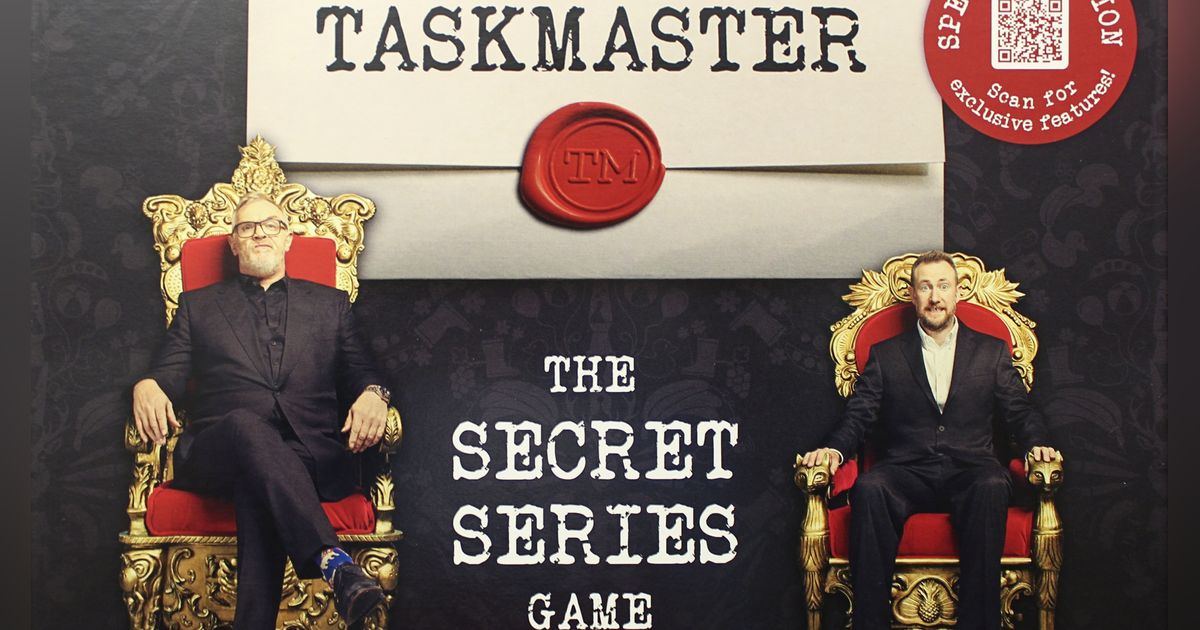 Taskmaster: The Secret Series Game | Board Game | BoardGameGeek