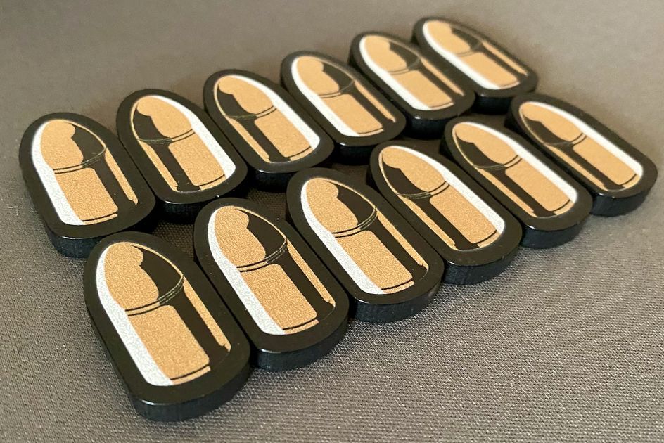 Infiltraitors: Bullets | Board Game Accessory | BoardGameGeek