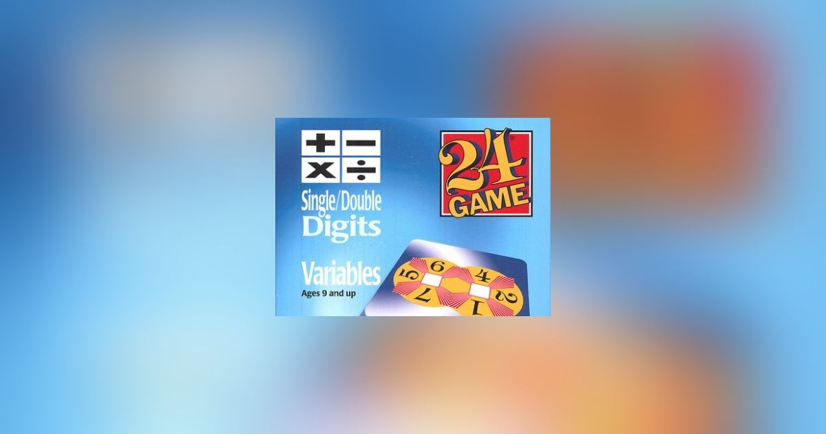 24 Game: Variables | Board Game | BoardGameGeek