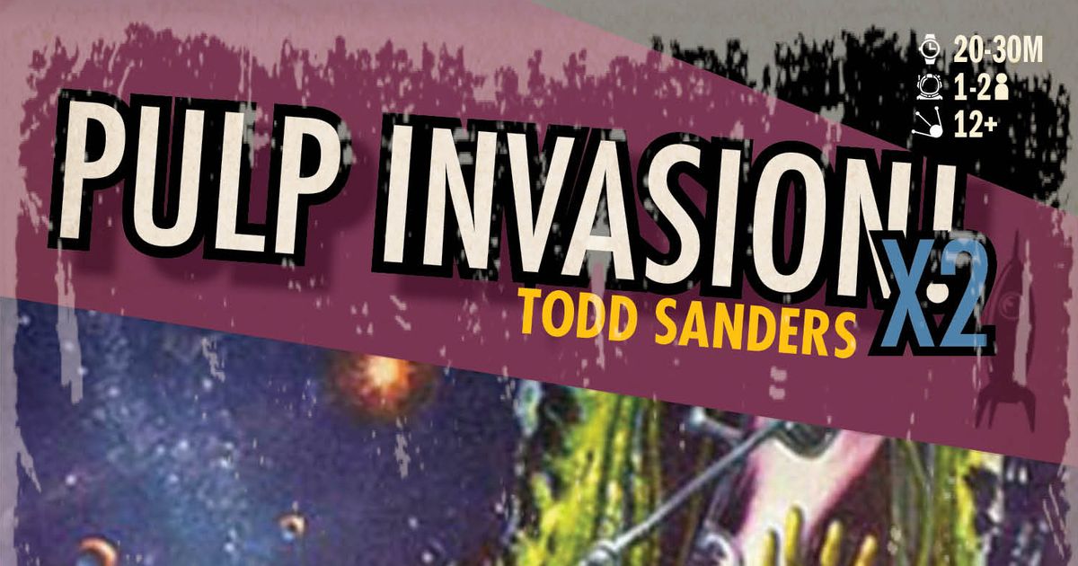 Pulp Invasion X2 | Board Game | BoardGameGeek