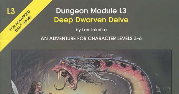 L3: Deep Dwarven Delve | RPG Item | RPGGeek