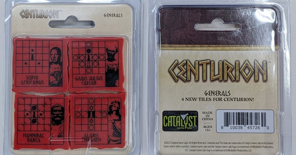 Centurion: Roman Generals | Board Game | BoardGameGeek