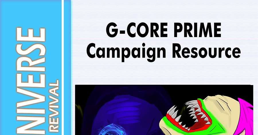 G-Core PRIME Campaign Resource | RPG Item | RPGGeek