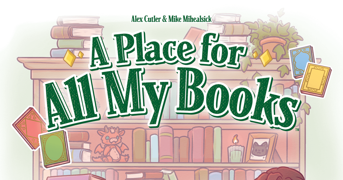 A Place for All My Books | Board Game | BoardGameGeek