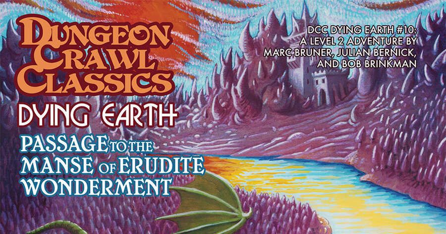 DCC Dying Earth #10: Passage to the Manse of Erudite Wonderment | RPG ...