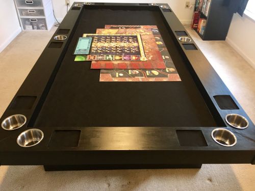 Custom Game Table Build - The Jones Demon