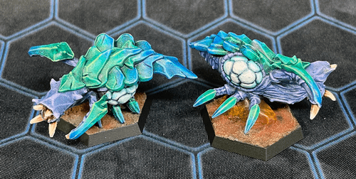 More miniatures painted | Deep Rock Galactic: The Board Game