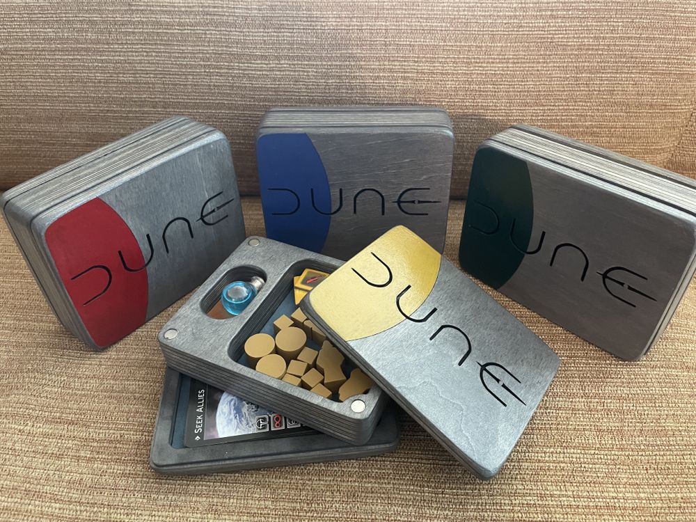 Custom Dune Player Boxes | Dune: Imperium