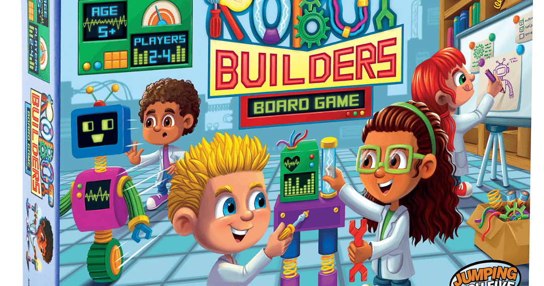 Robot Builders Board Game | Board Game | BoardGameGeek