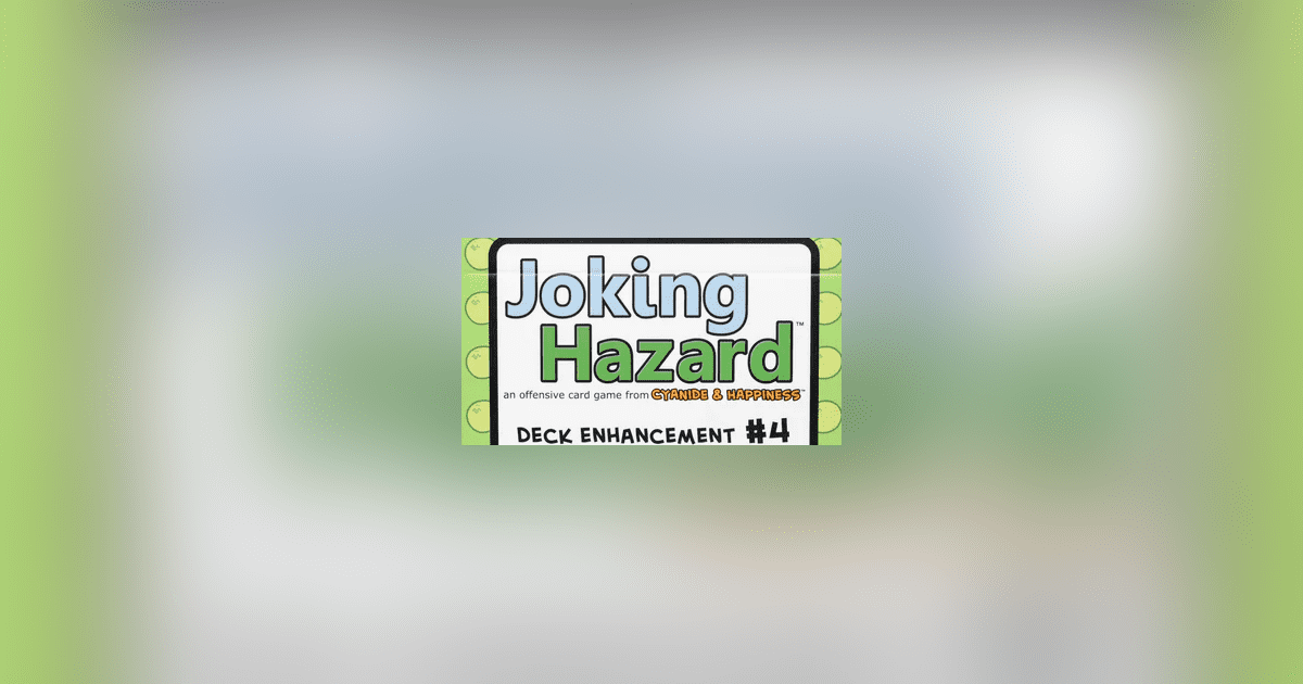 Joking Hazard: Deck Enhancement #4 | Board Game | BoardGameGeek