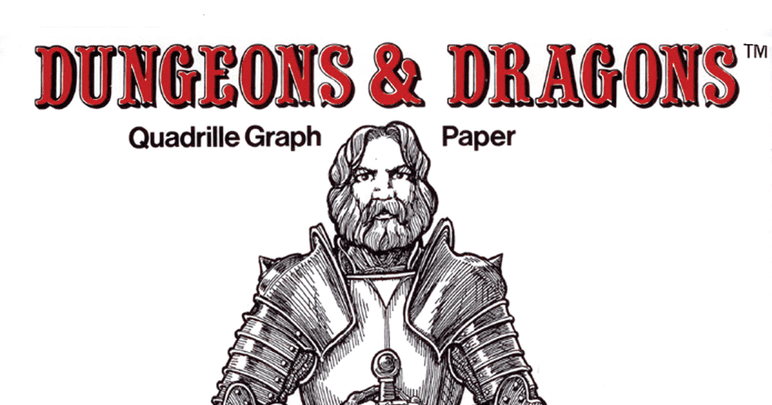 Dungeons & Dragons Quadrille Graph Paper | RPG Item | RPGGeek