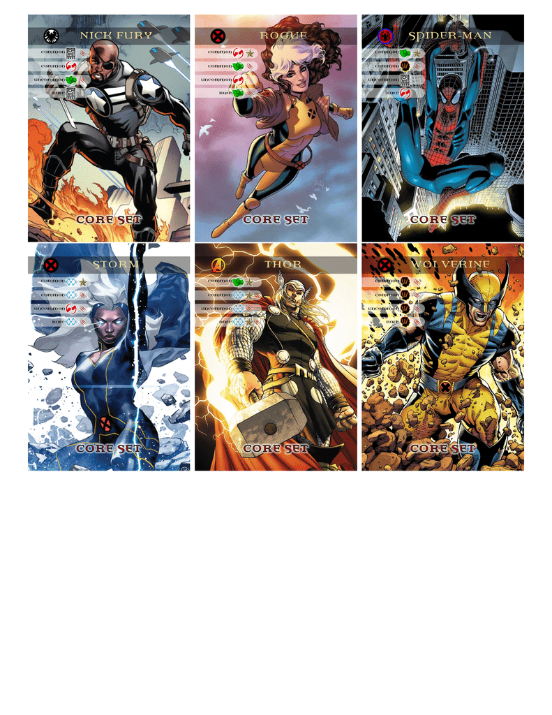 Standard card sized dividers. Do they exist? | Legendary: A Marvel Deck ...