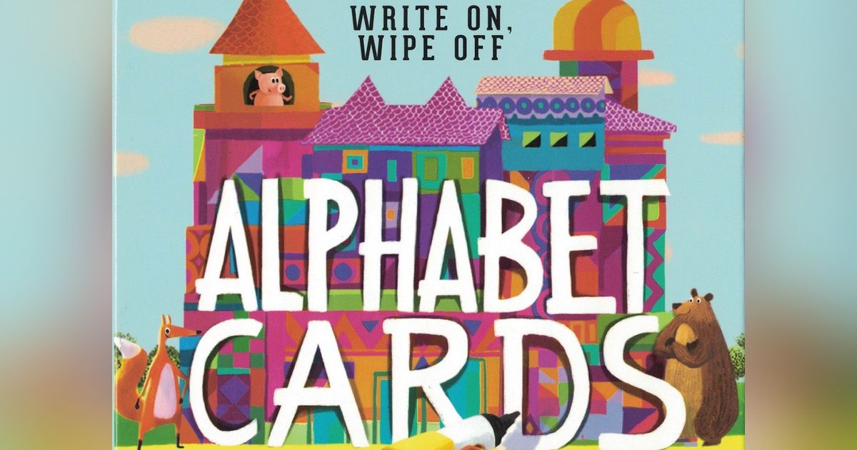 Write On, Wipe Off Alphabet Cards | Board Game | BoardGameGeek