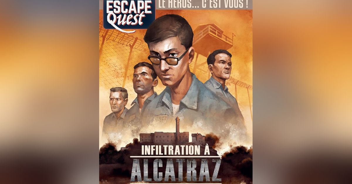 Escape Quest: Infiltration à Alcatraz | Board Game | BoardGameGeek