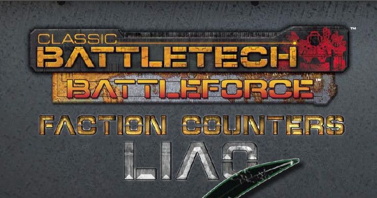 BattleTech: BattleForce Faction Counters – Liao | Board Game Accessory ...