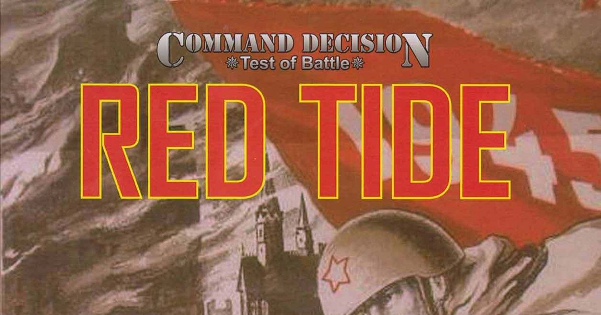Command Decision: Test of Battle – Red Tide | Board Game | BoardGameGeek