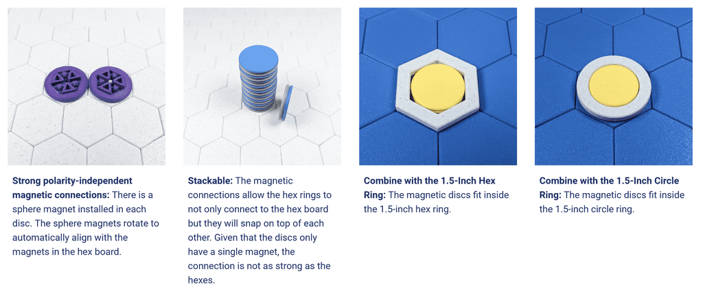 Magnetic Modular Multi-Use Game Board