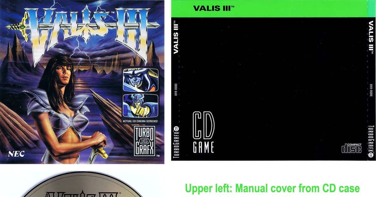 Valis III | Video Game | VideoGameGeek