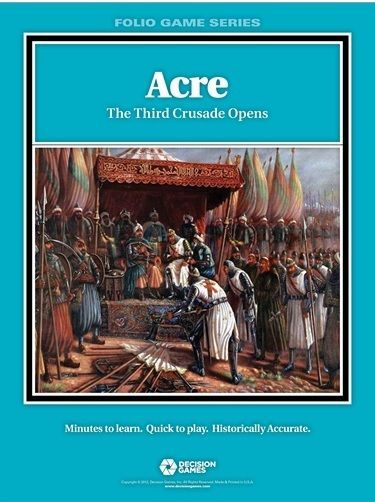 Battles of the Medieval World - Player Aid | Acre: The Third Crusade Opens