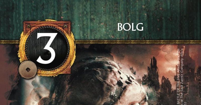 Der Hobbit: Kampf um den Arkenstein – Bolg | Board Game Accessory ...