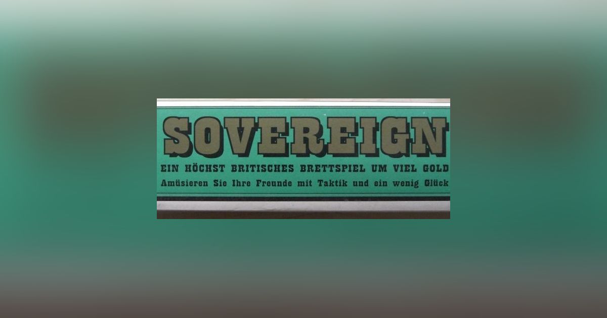 Sovereign | Board Game | BoardGameGeek
