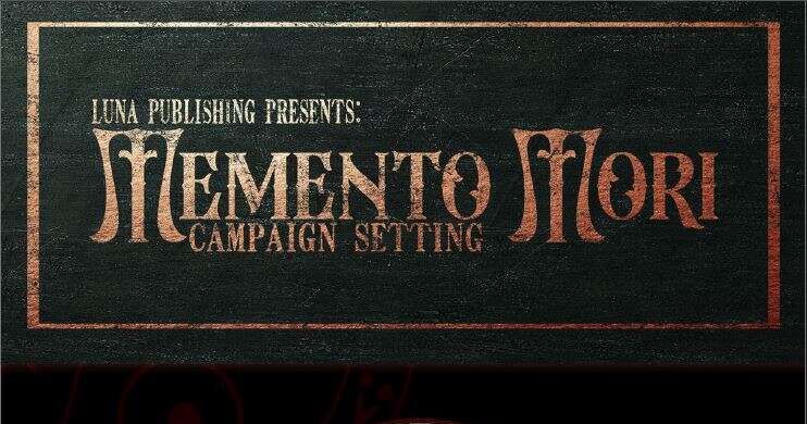 Memento Mori Campaign Setting | RPG Item | RPGGeek