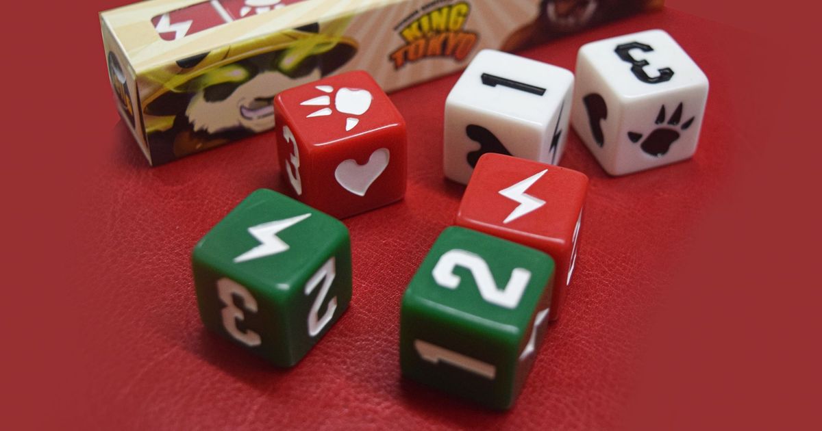 King of Tokyo: Mexican/Hungarian Dice | Board Game Accessory ...