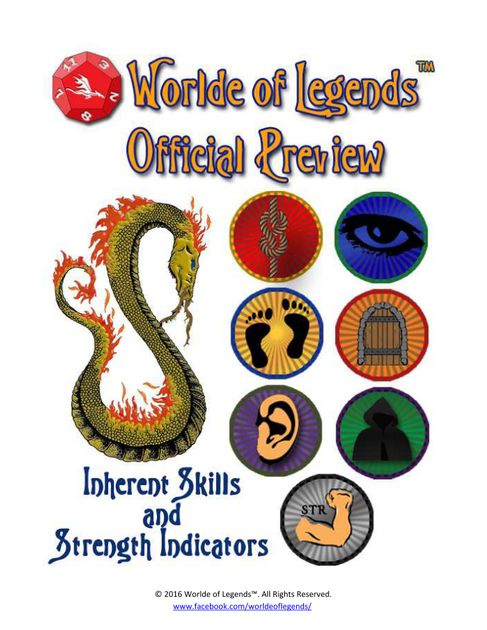 Inherent Skills and Strength Indicators | RPG Item | RPGGeek