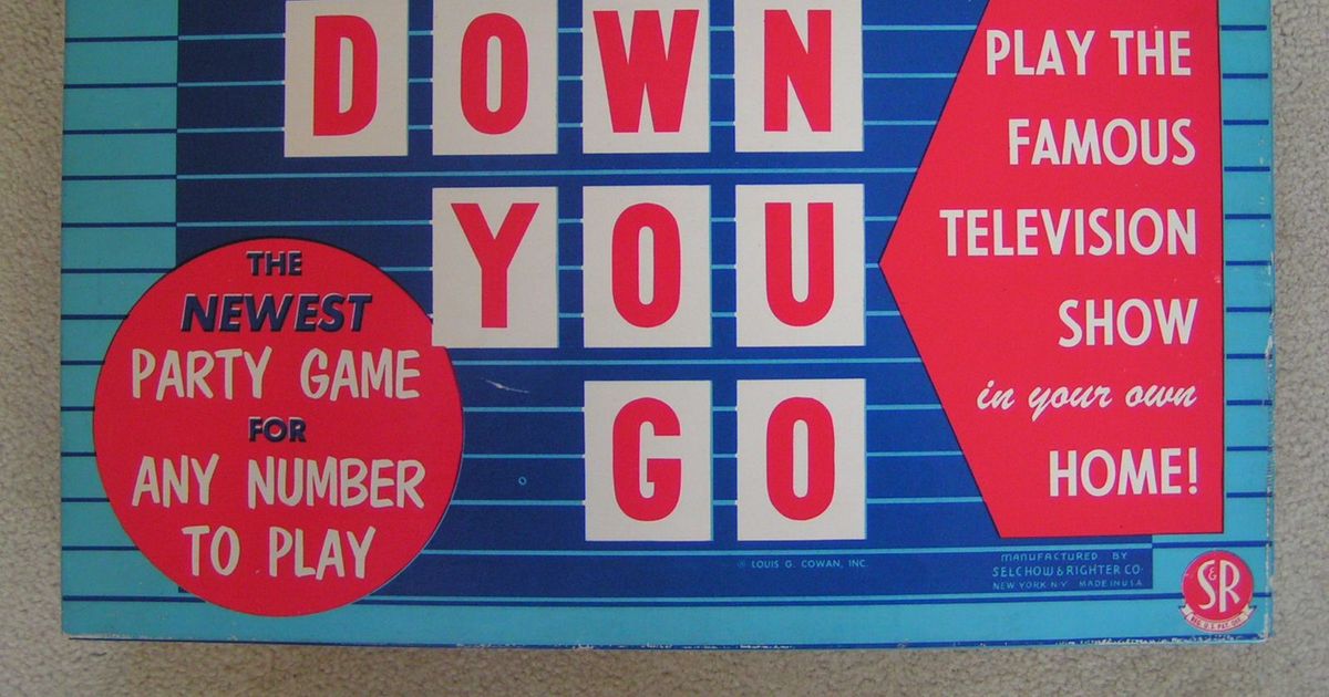 Down You Go | Board Game | BoardGameGeek