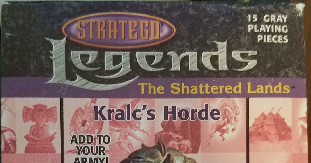 Stratego Legends: Kralc's Horde | Board Game | BoardGameGeek
