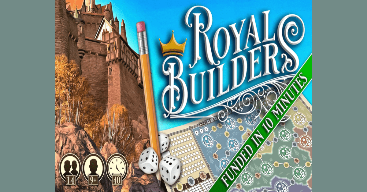 Kickstarter: Royal Builders | Juegos Roll & Write
