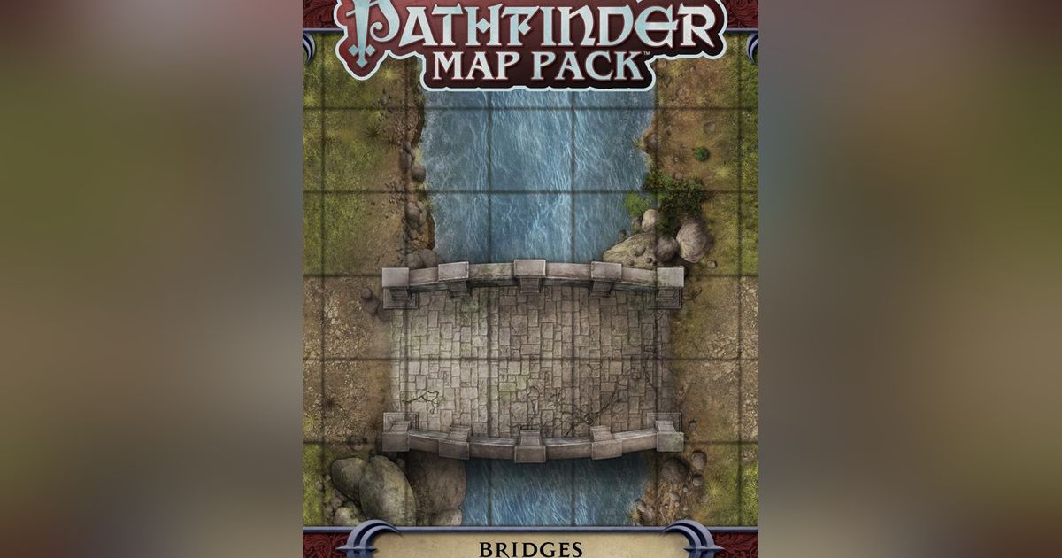 Pathfinder Map Pack: Bridges | RPG Item | BoardGameGeek