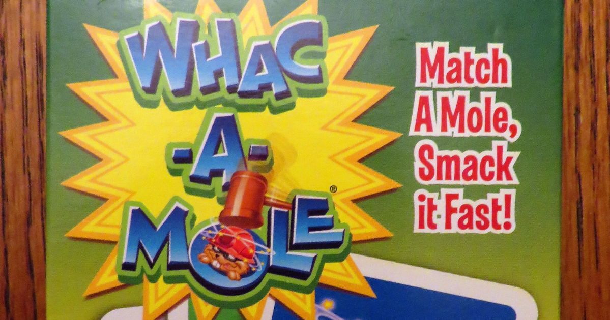 Whac-A-Mole | Board Game | BoardGameGeek