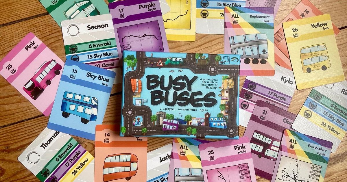 Busy Buses | Board Game | BoardGameGeek