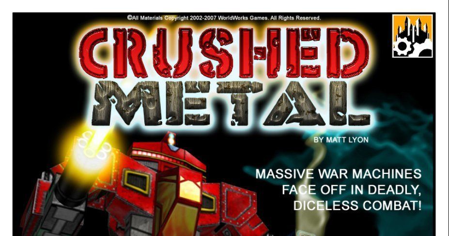 Crushed Metal | Board Game | BoardGameGeek