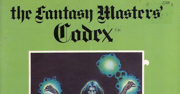 Fantasy Master's Codex | RPG Item | RPGGeek