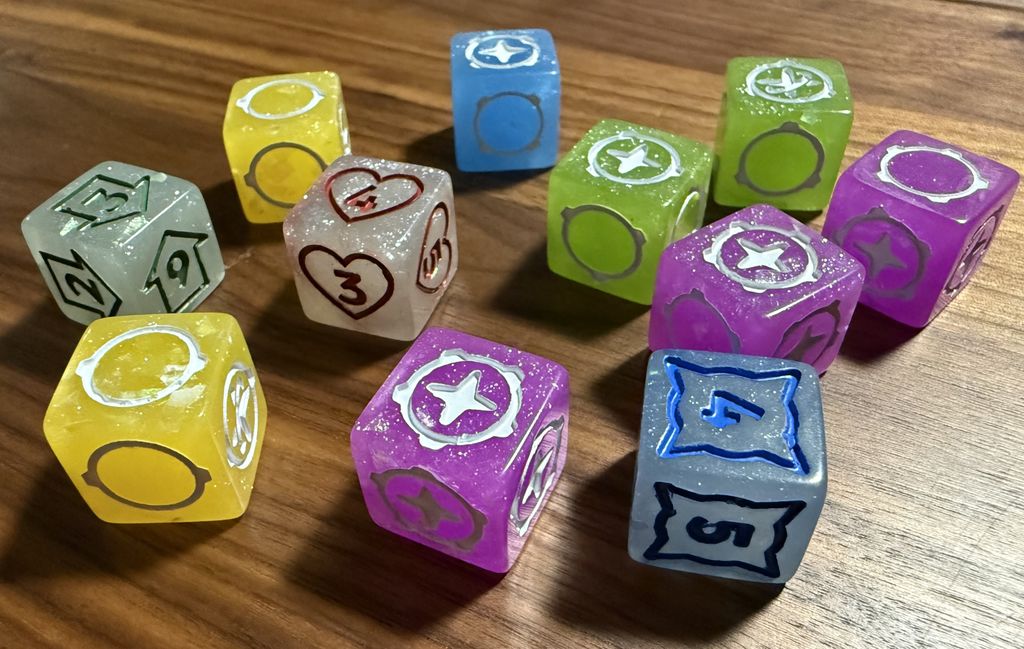 New dice vs originals | 20 Strong