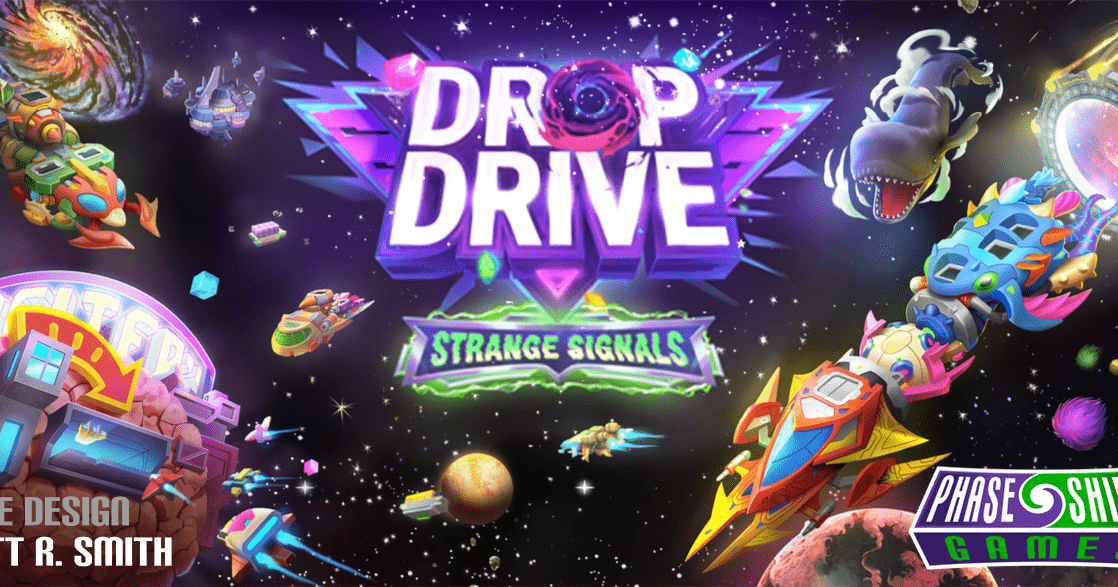 Drop Drive: Strange Signals | Board Game | BoardGameGeek