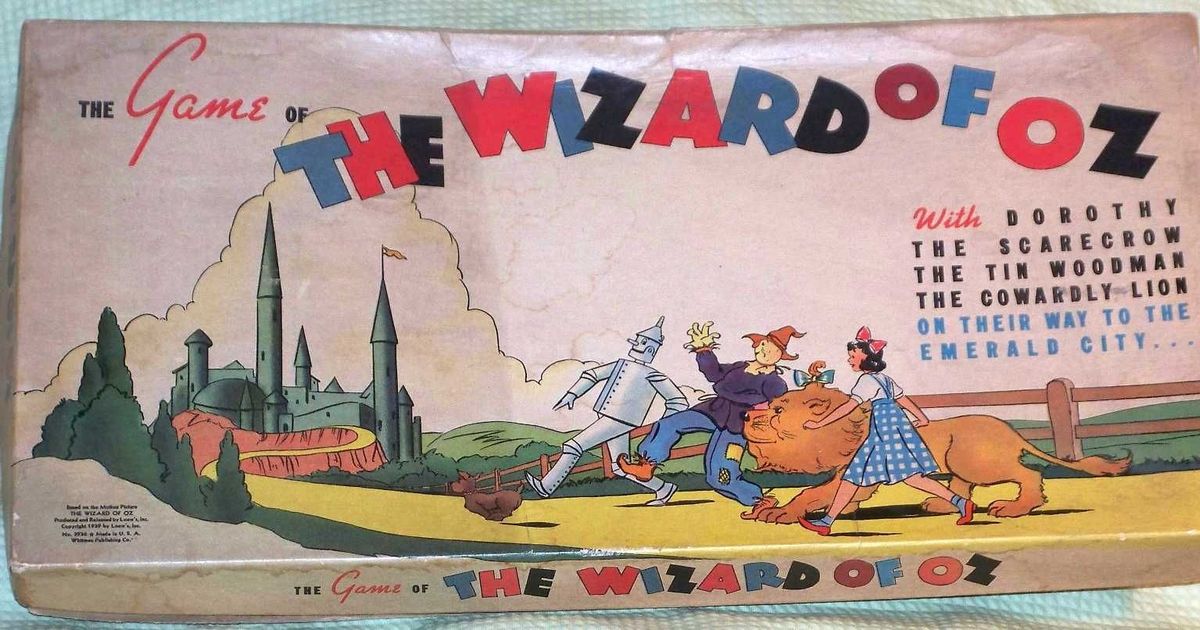 The Game of the Wizard of Oz | Board Game | BoardGameGeek
