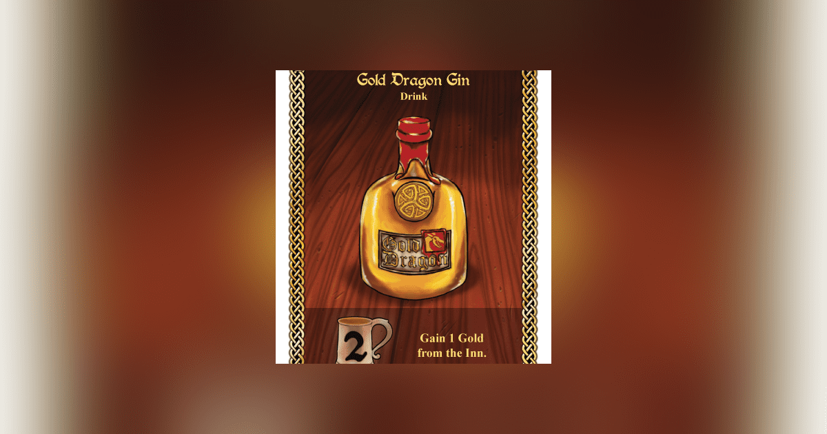 The Red Dragon Inn: Gold Dragon Gin | Board Game | BoardGameGeek