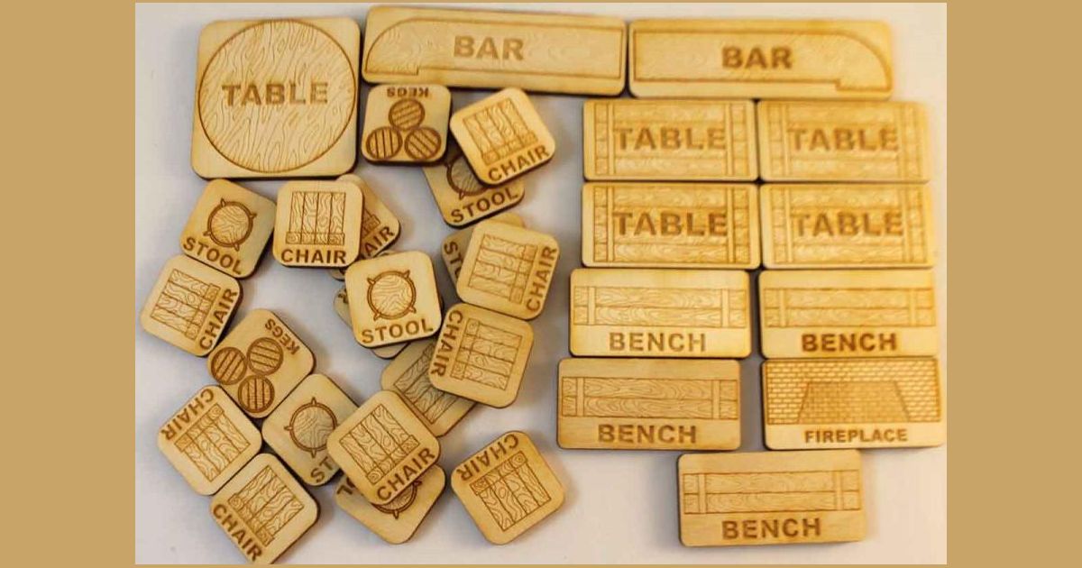 Tavern Tile Set | RPG Item | RPGGeek