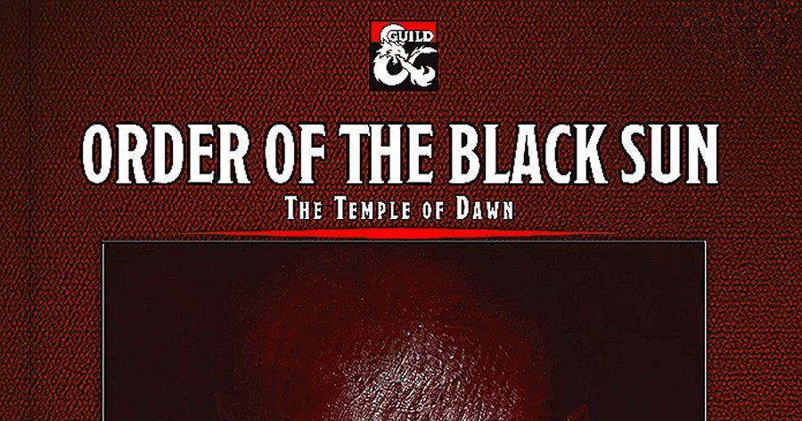 Order of the Black Sun | RPG Item | RPGGeek