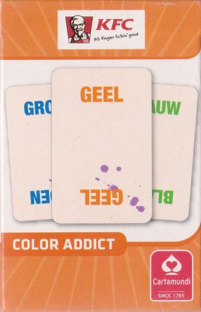 KFC's Color Addict | Board Game | BoardGameGeek