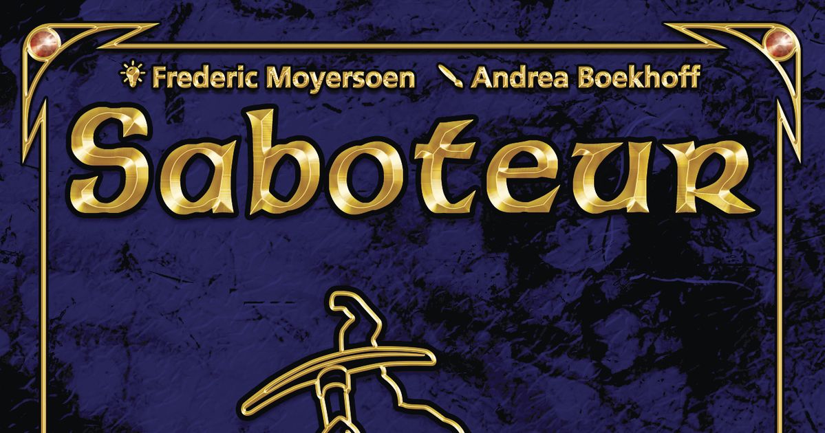 Saboteur: 20th Anniversary Edition | Board Game | BoardGameGeek