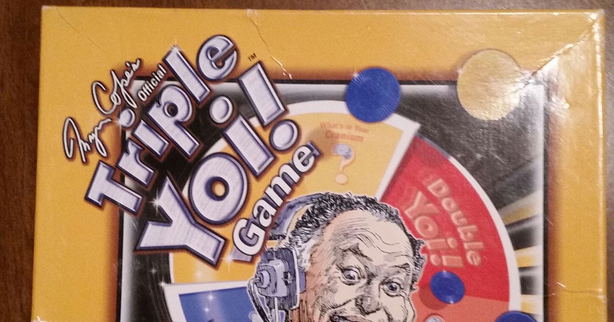 Myron Cope's Official Triple Yoi! Game | Board Game | BoardGameGeek